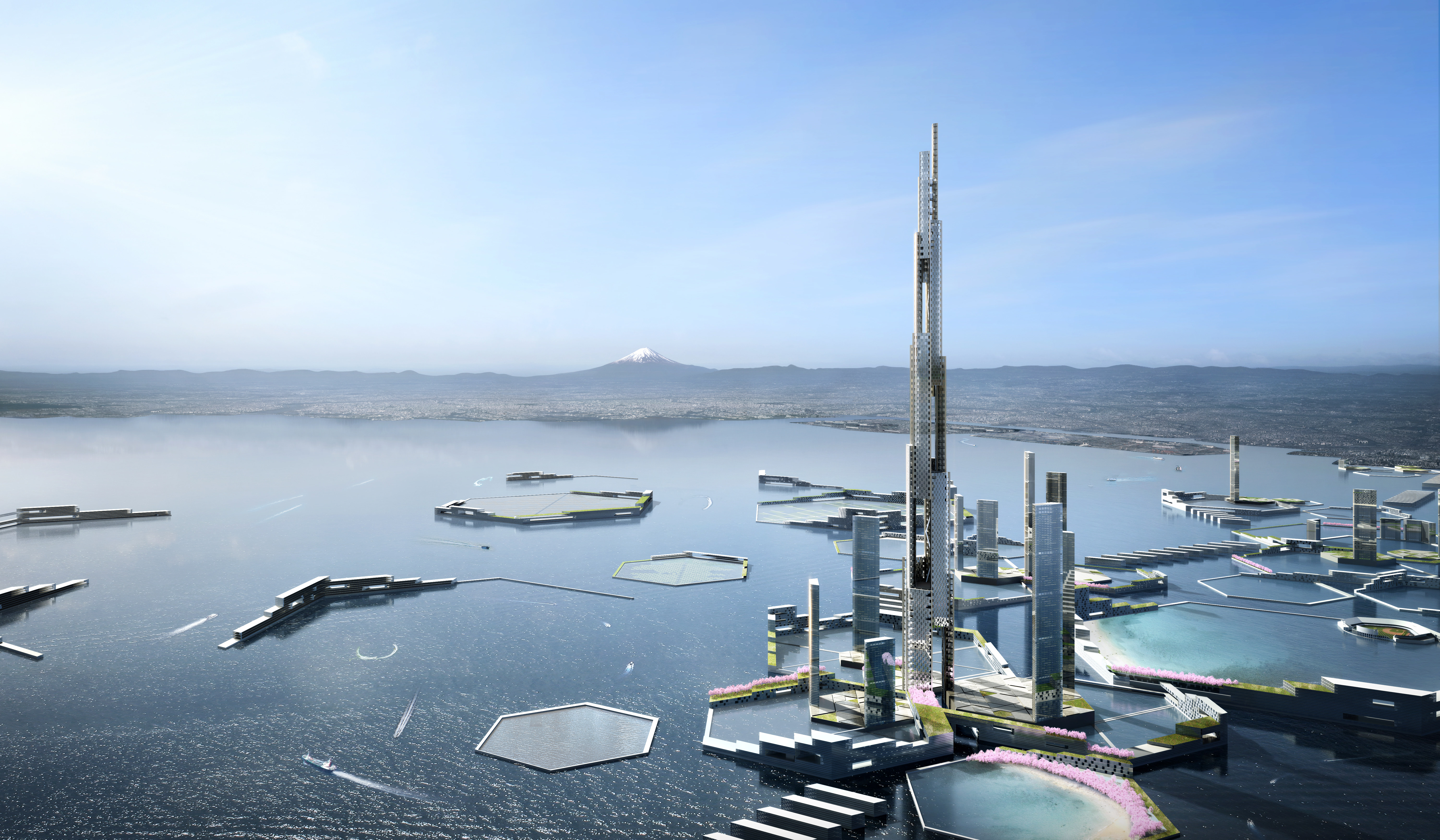 Building almost 2 kilometers high: Sky Mile Tower (Tokyo 2045) – LUÍS ...